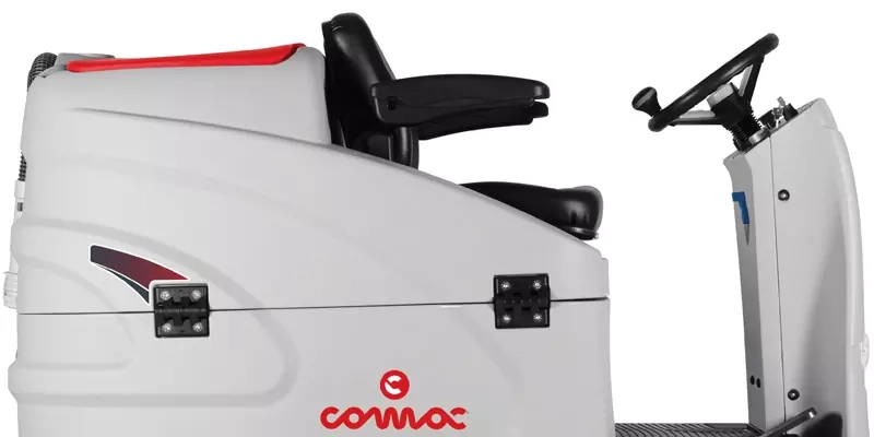 Optima | Ride-on floor scrubbers | Comac SpA