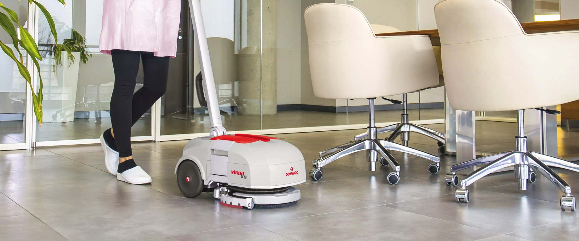 Vispa XS | Walk-behind floor scrubbers | Comac SpA