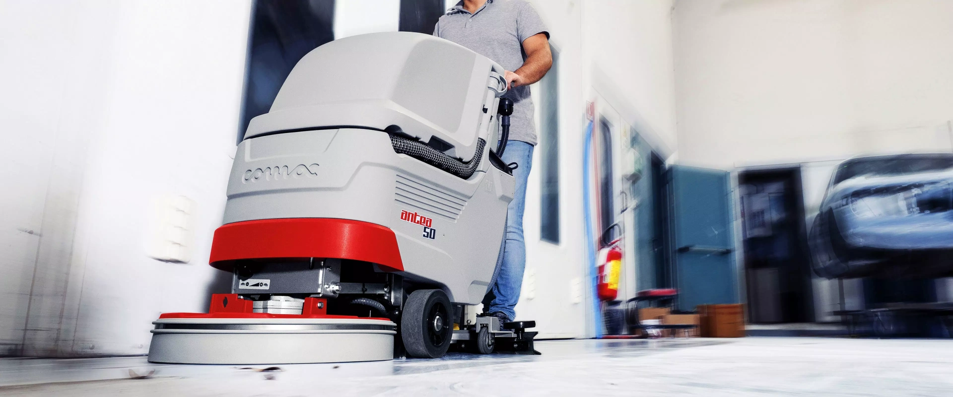 Antea | Walk-behind floor scrubbers | Comac SpA