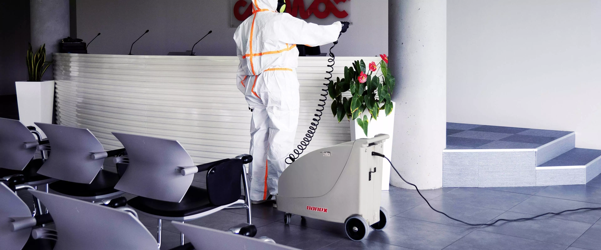 SANEX | Trolley sanitizers | Comac SpA