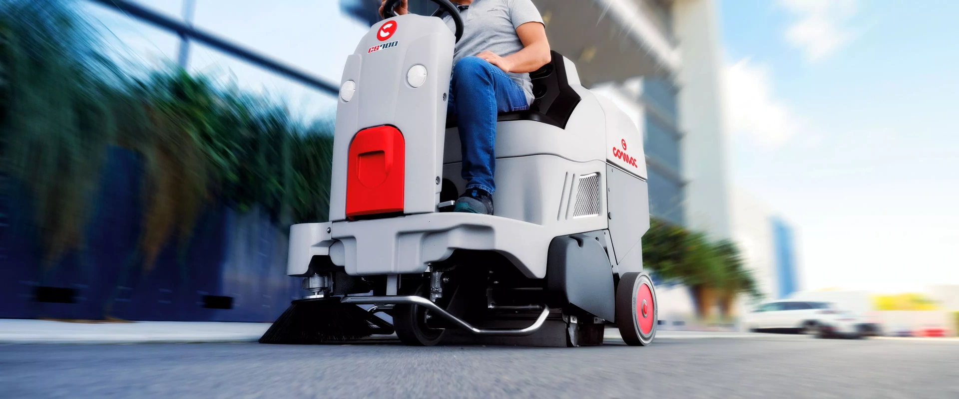 CS700/800 | Ride-on sweepers | Comac SpA