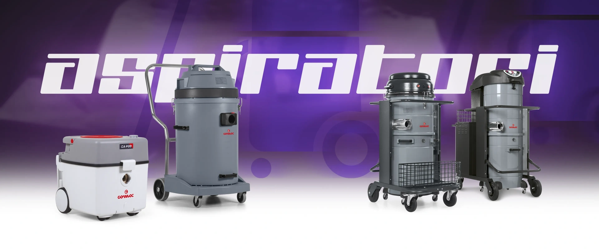 Modelli Aspiratori | Comac SpA